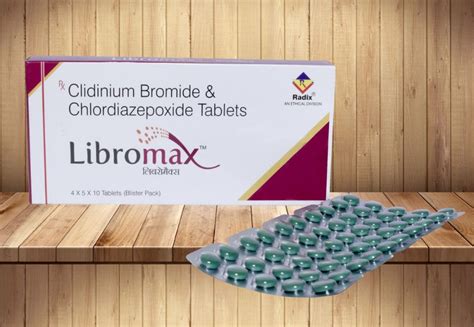 Libromax Clidinium Bromide Chlordiazepoxide Tablet At 79 Stripe In
