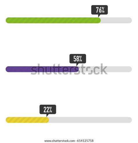 Loading Progress Bar Vector Stock Vector Royalty Free 654125758 Shutterstock
