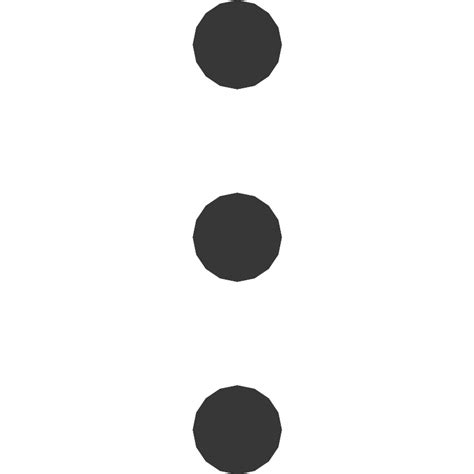 Hamburger Menu Dots Vector Svg Icon Svg Repo