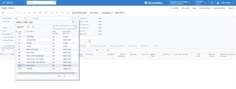 How To Use Acumatica Sales Order Module