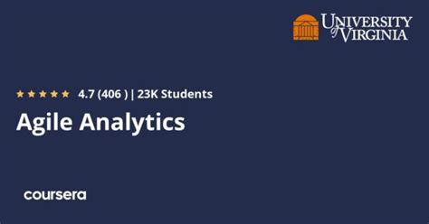 Agile Analytics Coursya