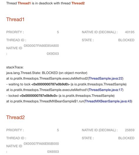 Creating And Analyzing Thread Dumps