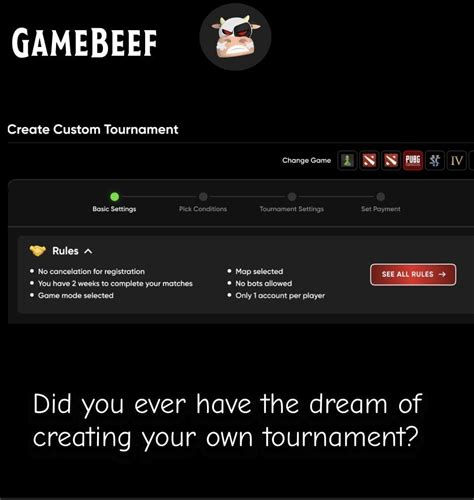 Discover The Excitement Of Tournaments On Gamebeef 🏆🎮 Rgamebeef