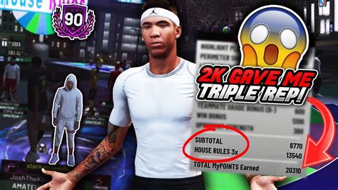 2k Gave Me Triple Rep To Hit 90 Overall In Nba 2k19 😳 Weirdest Way To