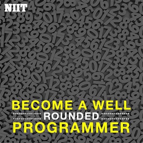 Become A Well Rounded Programmer