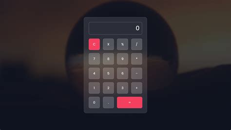 Tailwind Css Calculator Design A Complete Javascript Calculator