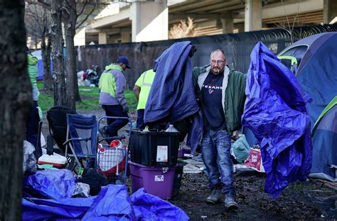 Houston Closes Tent City Homeless Encampment Near Minute Maid Park