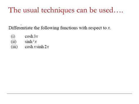 PPT FP MEI Hyperbolic Functions Introduction Part PowerPoint Presentation ID