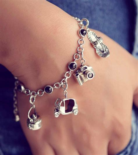 Charm Bracelets Political Chips