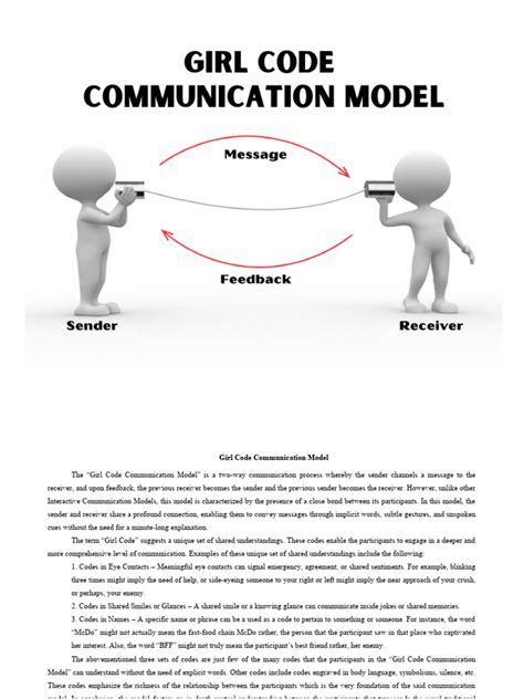 Girl Code Communication Model Pdf
