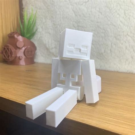Minecraft Skeleton Flexi 3d Print Details