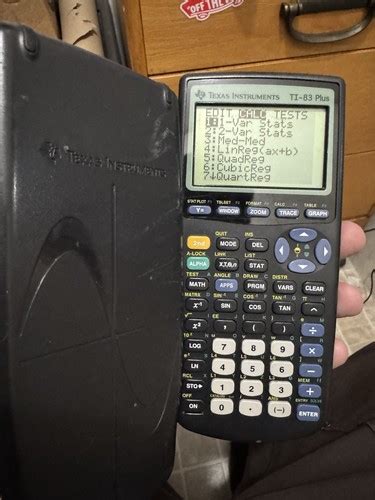 Texas Instruments Ti 83 Plus Graphing Calculator With Cover Tested Working Read Ebay