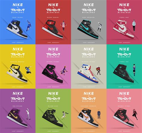 Nike X Blue Lock Collaboration Concept Behance Cool Outfits For