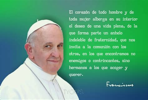 ® Blog Católico Gotitas Espirituales ® Pensamiento Del Papa Francisco