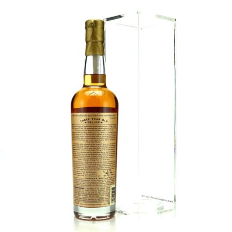 Compass Box 3 Year Old Deluxe Whisky Auctioneer
