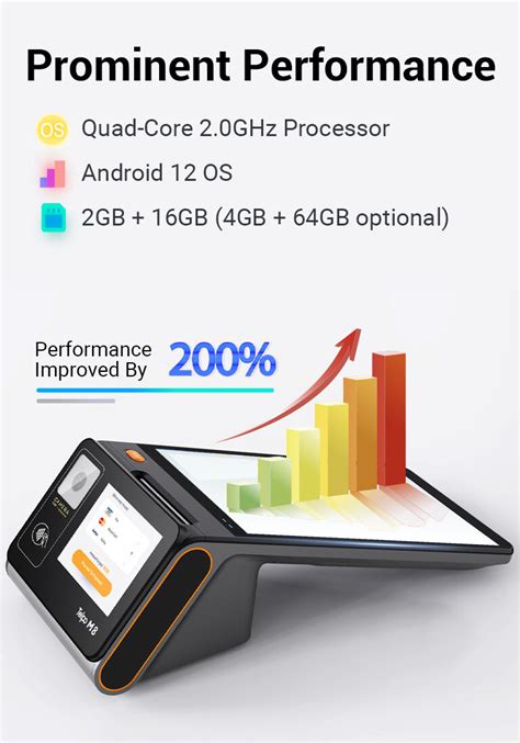 Buy Wholesale China M8 Electronic Fiscal Device Dual Screen Pos Systems Smart Nfc Hardware