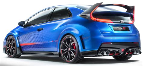 Honda Civic Type R Concept II To Be Shown In Paris Honda Civic Type R