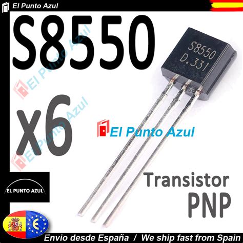 Transistor 8550 - S8550 - S8550D - PNP - 25V - 1.5A -TO-92 TO92 x1 x3 ...