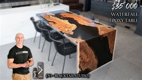 Our MOST EXPENSIVE Epoxy Table Build With Blacktail Studio YouTube