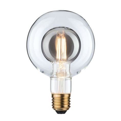 Ampoule Led Filament Globe Double W Dimmable Paulmann Comptoir Des Lustres