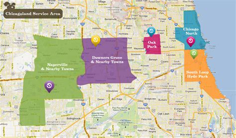 Oak Park Illinois Map