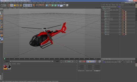 Civil Helicopter Airbus H130 3D TurboSquid 1486532