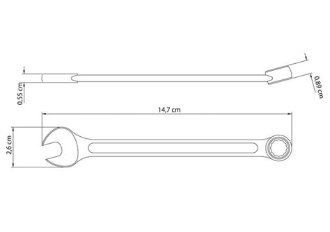 Chave Combinada 11 Mm Tramontina Lojas Mm