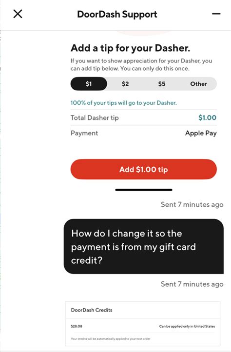 Can't tip using gift card credit - is this some weird scheme by ...