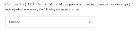 Solved Consider T M M Is A TM And M Accepts Chegg Com