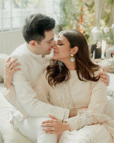 Parineeti Chopra Raghav Chadha Engagement Live First Pics Out Couple