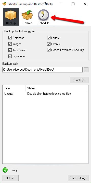 automatic backups