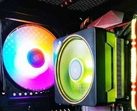 CPU Lighting Cooling Fan For Gaming Computer At Rs In Chennai ID