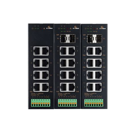 Ottoe Poe Series Industrial Unmanaged Poe To Port Gigabit Ethernet Switch Etherwan
