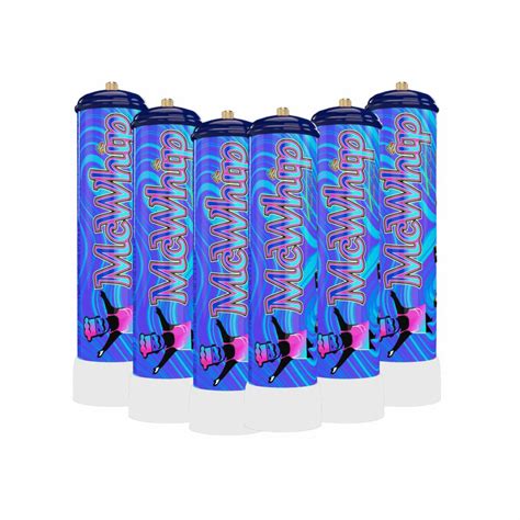 Mcwhip 580g Cream Chargers Cylinder 6 Pack Natural Flavour Roselle Brands