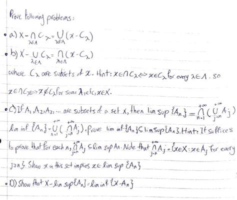 Solved Prove following problems a xλACλ xΔ xCλ Chegg
