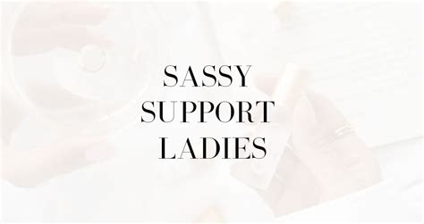 Sassy Saints Support