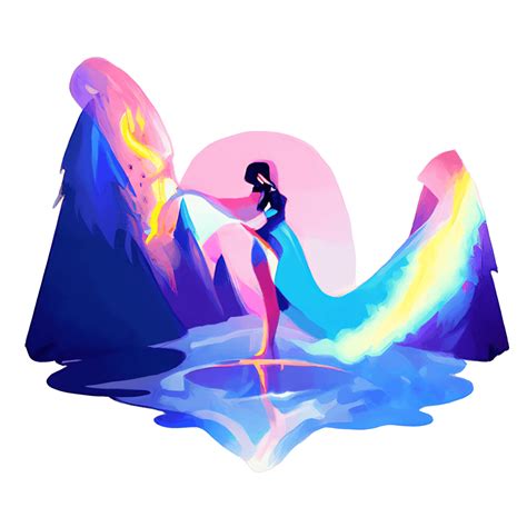Mystical Romance Fire Powerful Graphic · Creative Fabrica
