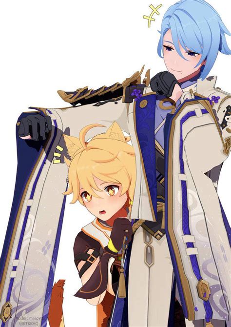 Aether X Ayato By Thuyanh22 On Deviantart