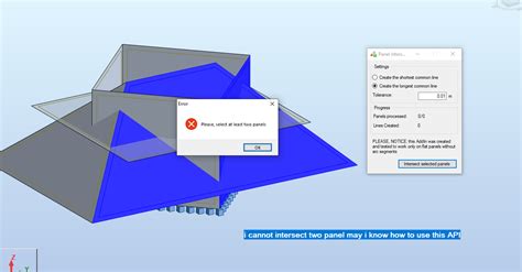 Intersection Of Panel Autodesk Community