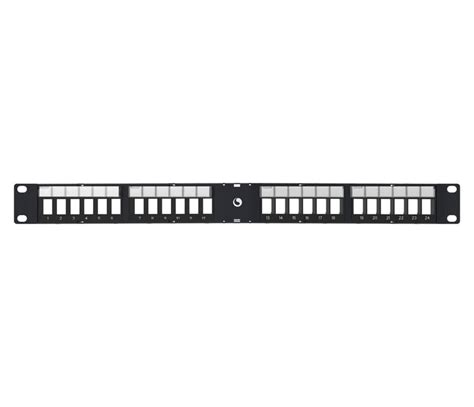 Patch Panel Descarregado Angular Blindado Sl U Connectlan