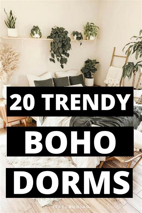 20 Cute And Stylish Boho Dorm Room Ideas Its Claudia G Boho Dorm Room
