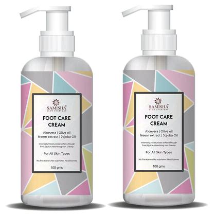 Buy Online Foot Care Cream For Cracked Heels At Best Price – Samisha ...