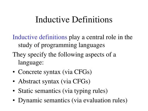 Ppt Semantics For Safe Programming Languages Powerpoint Presentation Id 6928250