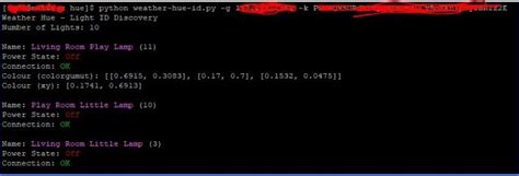 Driving Philips Hue With Python Script Via Api Colour Of Temperature
