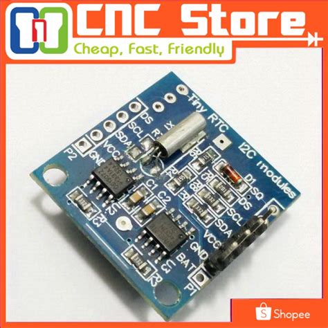 Jual Mdl 0001 Rtc Ds1307 Real Time Clock I2c Arduino Uno Mega Battery Module Shopee Indonesia