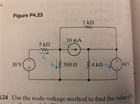 Solved 449 Solve Problem 423 Using The Mesh Current