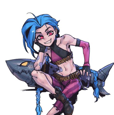 Jinx And Arcane Jinx League Of Legends And More Drawn By Phantom Ix Row Danbooru