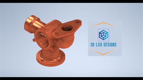 Autodesk Inventor Tutorial How To Design A 3d Part Using Extrude