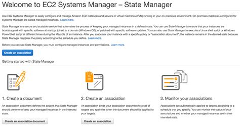 Aws Ec2 Systems Manager State Manager The It Hollow
