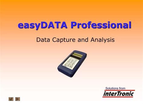 Ppt Easydata Professional Data Capture And Analysis Powerpoint